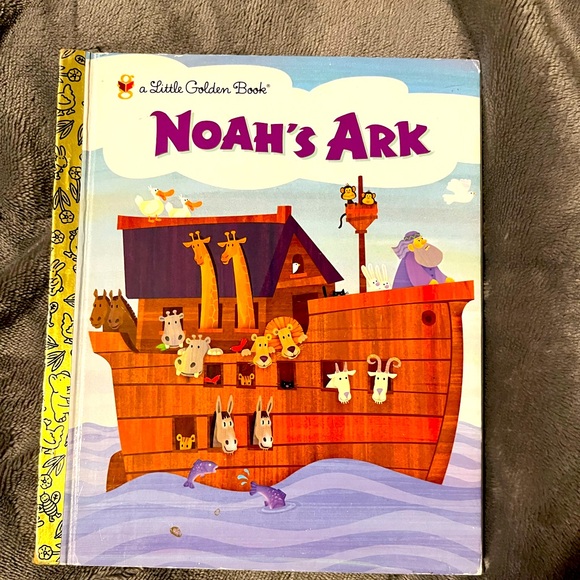 Golden Book | Other | Noahs Ark Book | Poshmark